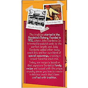 Gardetto's Snack Mix, Original Recipe, Multipack Snack Bags, 1.75 oz, 10 ct