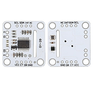 ACEIRMC MAX44009 BME280 MCU Light Intensity Temperature Humidity Atmospheric Pressure 4 in One Integrated Sensor Module GY-39 MCU IIC Serial IIC Bus 3-5V for Weather Station