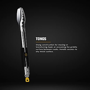 HALO Elite Griddle Kit, The Ultimate 8-Piece Griddle kit Focused on Performance, Strength, and Versatility