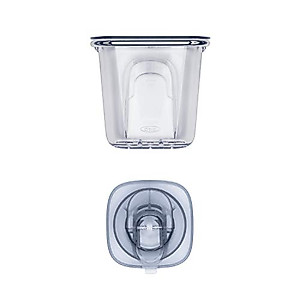 OXO Good Grips StrongHold Suction Multipurpose Shower Accessory Cup,Clear,