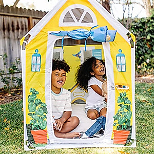 Melissa & Doug Cozy Cottage Fabric Play Tent and Storage Tote