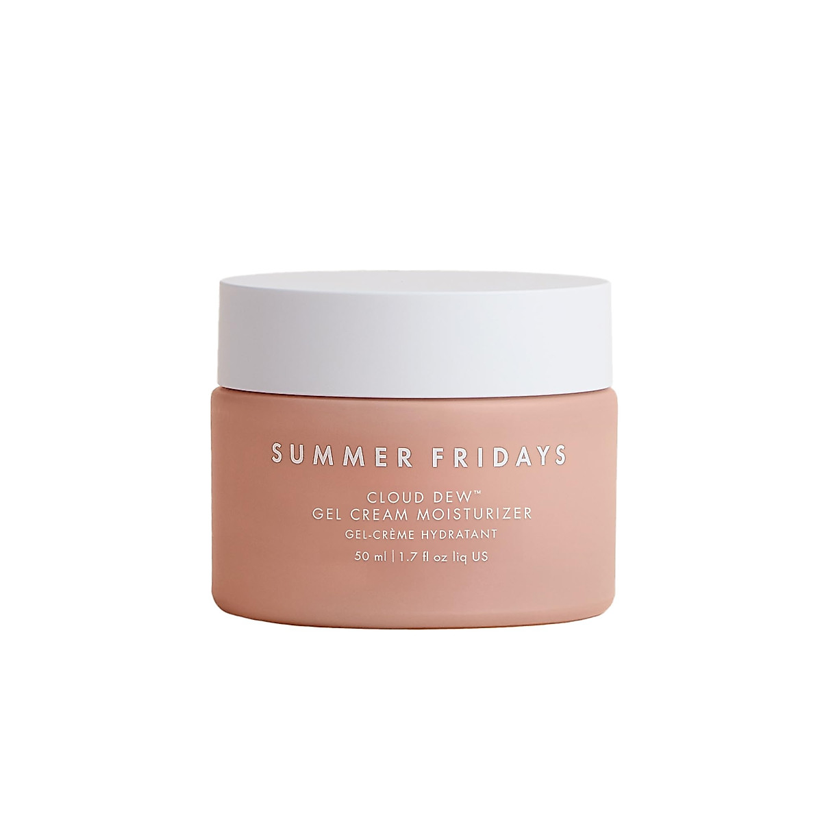 Summer Fridays Cloud Dew Gel Cream Moisturizer - Lightweight Face Moisturizer with Hyaluronic Acid + Ceramides for Skin Plumping Hydration and Glowing Skin (1.7 Fl Oz)