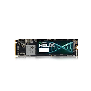 Mushkin Helix-L – 1TB PCIe NVMe 1.3 – M.2 (2280) Internal Solid State Drive (SSD) – Gen3 x4 – 3D TLC - (MKNSSDHL1TB-D8)