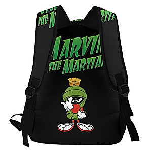 OIUCANP ma-rvin the ma-rtian Backpack,Travel Casual Daypack for Men Women,Multifunction Outdoor Sports Bag