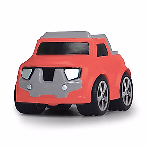 DICKIE TOYS - 16" Happy Scania Car Transporter Pre-School Vehicle with Extra Car