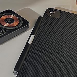 Haflyer Case for 2020/2022 iPad Air 10.9" 4th 5th Gen& 2018/2020/2021/2022 iPad Pro 11" 1st-4th- Magic Keyboard Compatible Case with Pencil Holder (Keyboard Not Included) - Carbon Black