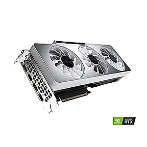 GIGABYTE GeForce RTX 3070 Ti Vision OC 8G Graphics Card, WINDFORCE 3X Cooling System, 8GB 256-bit GDDR6X, GV-N307TVISION OC-8GD Video Card