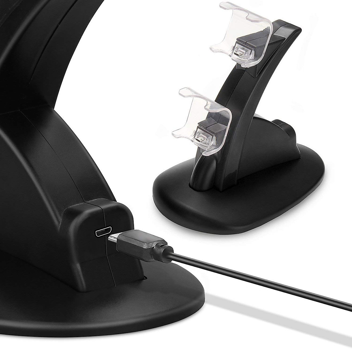 Kailisen Dual USB Charging Charger Docking Station Dock Stand for Playstation 4 PS4 / PS4 Pro / PS4 Slim Controller