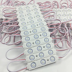 LIANWO LED Module,Replacement Lights for Inflatables White 20pcs 9.8 Ft 2835 SMD 150LM Per LED Module IP65 Waterproof Christmas Inflatables Light for Letter Sign with Tape Adhesive Backside (White)