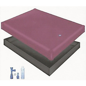 Free Flow WATERBED Mattress/Liner/Fill Drain/Conditioner KIT (California King 72x84 1FFS1)