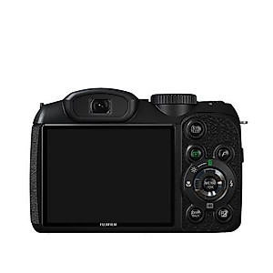 Fujifilm FinePix S1800 12.2 MP Digital Camera with 18x Wide Angle Optical Dual Image Stabilized Zoom and 3-Inch LCD