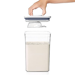 OXO Good Grips POP Container 1/2 Cup Scoop, Clear