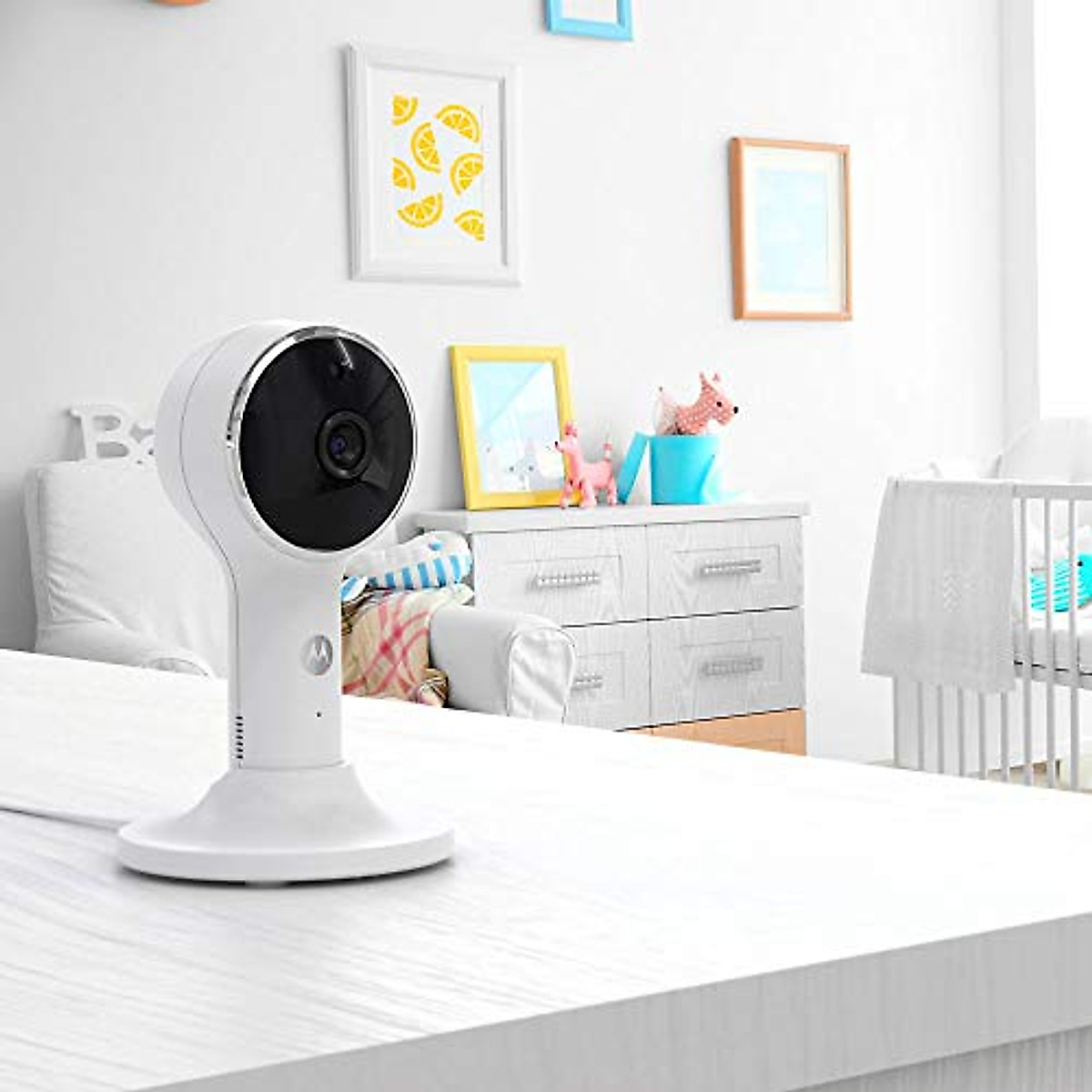 Motorola LUX65-2 by Hubble Connected Two Camera Video Baby Monitor - 5" Parent Unit and 1080p Wi-Fi Viewing for Baby, Elderly, Pet - 2-Way Audio, Night Vision, Digital Zoom