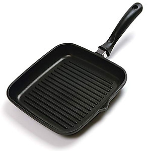 Norpro Nonstick Square Grill Pan, 9.5", Cast Aluminum