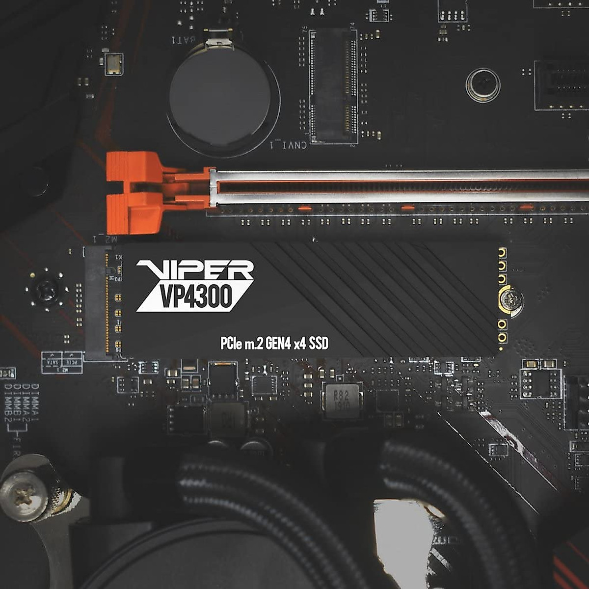 Patriot Viper VP4300 1TB Internal SSD W/HS - NVMe PCIe Gen 4x4 - M.2 2280 - Solid State Drive - VP4300-1TBM28H