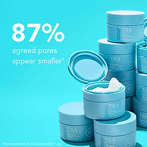 TULA Skincare Balancing Act Purifying & pH Balancing Biodegradable Toner Pads 60 pads/container