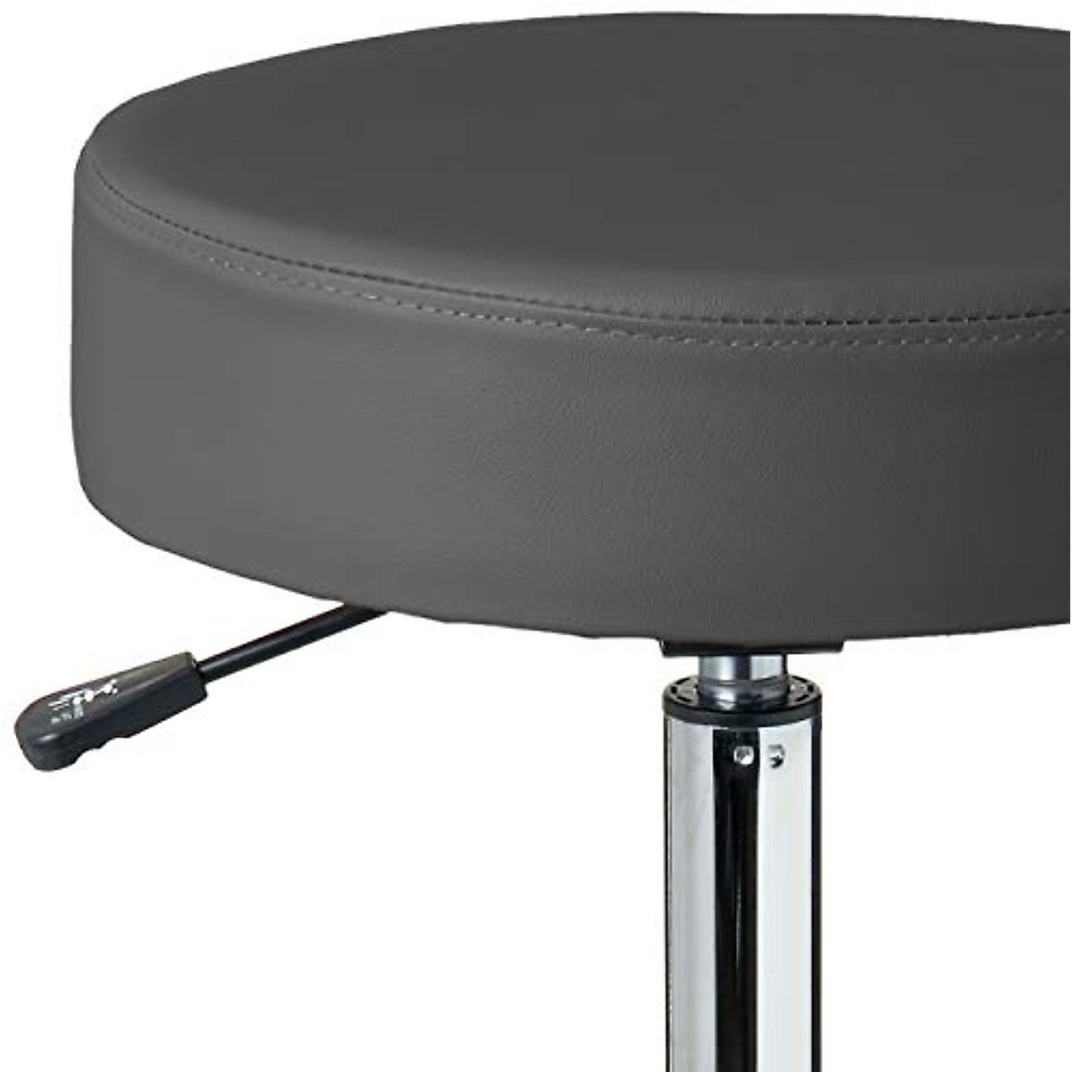 Boss Office Products Adjustable 16" Drafting Stool, Grey