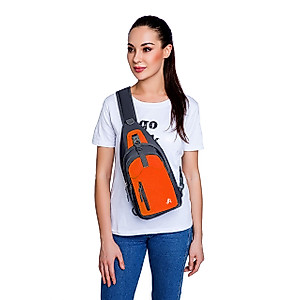 Y&R Direct Sling Backpack Sling Bag Travel Hiking Gifts for Men Women