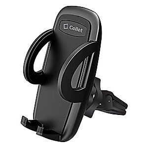 Cellet Car Air Vent Phone Holder Mount – Universal Car Air Vent Phone Mount, Hands Free Cradle Compatible for iPhones Samsung Galaxy Note Google Pixel Moto