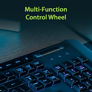 IOGEAR Gaming IKON II Gaming Keyboard, 124 Keys, Volume Control, 28 Anti-ghosting Keys, RGB Backlit, Windows Gaming PC, MacBook, Chromebooks, GKB705