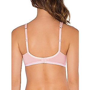Fruit of the Loom Women's Cotton Stretch Extreme Comfort Bra, Bittersweet Pink / WHITE86CK, 42C