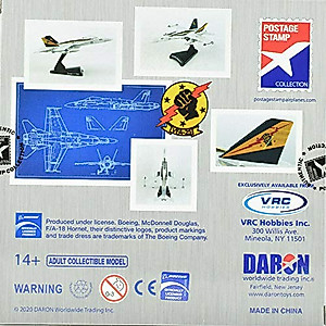 Daron Postage Stamp / Premium Hobbies F/A-18C Hornet VFA-25 Fist of The Fleet 1:150 Die-Cast Airplane PS5338-6