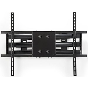 Displays2go Articulating TV Wall Mount for 42-90 Inch HDTV, Steel, Panning/Tilting VESA Bracket (HVAWM4290L)