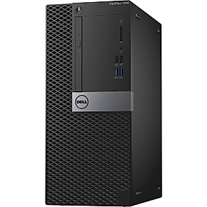 Dell Optiplex 7040 Mini Tower, Intel Core 6th Generation i5-6500 Processor, 8 GB DDR4, 1 TB HDD, Windows 10 Pro (Renewed)