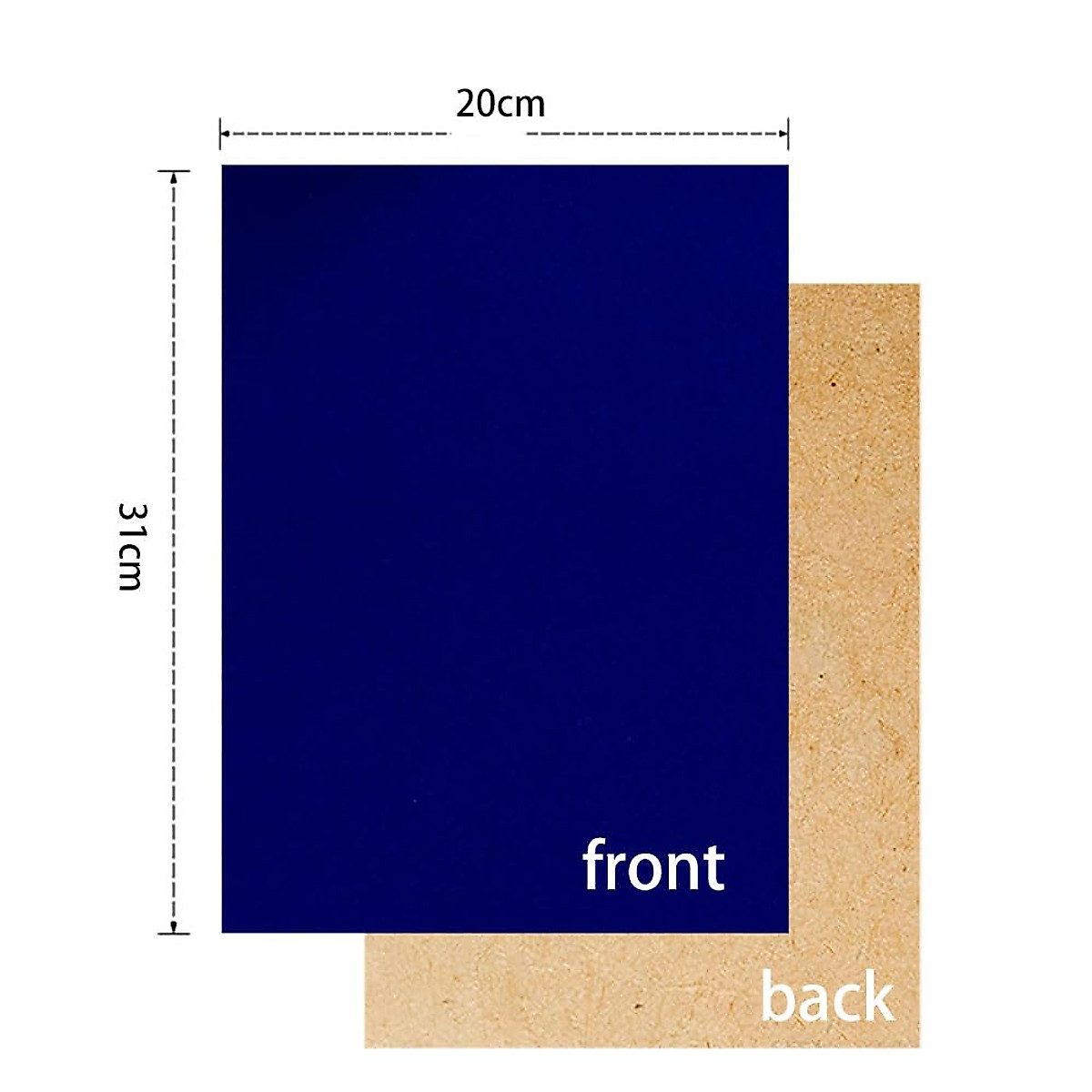 Self Adhesive Felt, DIY Self Adhesive Fabric for Art & Crafts, Peel and Stick Felt for Drawer/Jewelry Box Felt Liner (10, Black)