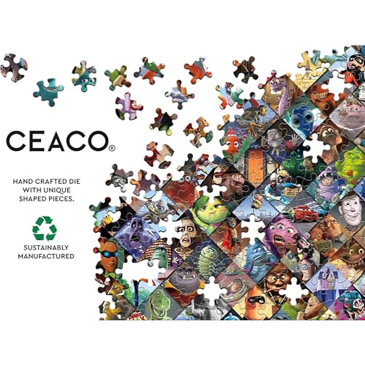 Ceaco - Disney/Pixar Clips - 2000 Piece Jigsaw Puzzle , 5"