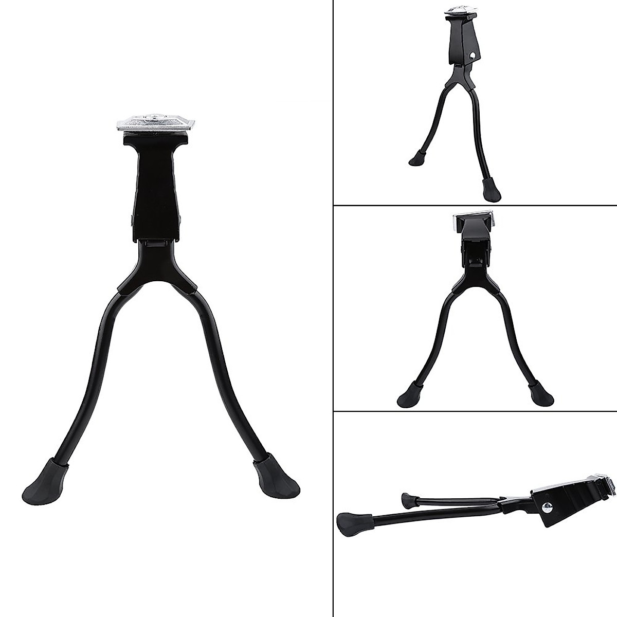 Double Leg Kickstand, Aluminum Alloy Double Leg Bike Kickstand Mount 700C Bike