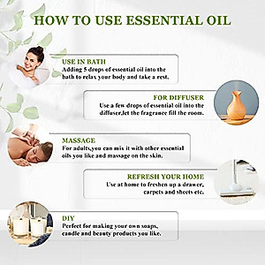 EUQEE Oregano Essential Oil 4oz/118ML Large Capacity Oregano Oil Pure Premium Aromatherapy Essential Oils with Glass Dropper for Candle Soap Making, Diffusers, Skin Care, Cleaning