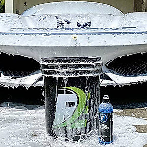 ExoForma Shield Shampoo - SiO2 Infused High Suds Car Wash Shampoo, Adds Hydrophobic Protection, Cleans And Rejuvenates Existing Coatings, Waxes Or Sealants