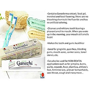 2 Boxes DXN Ganozhi Toothpaste Ganoderma 150g