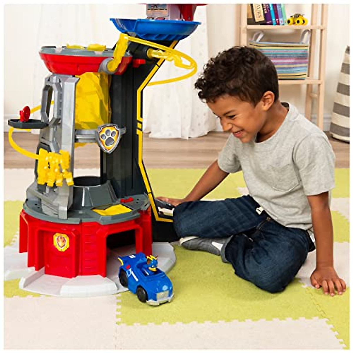 Cool Maker Paw Patrol, Mighty Pups Super Paws Lookout Tower Playset with Lights and Sounds, Toy for Ages 3 and Up