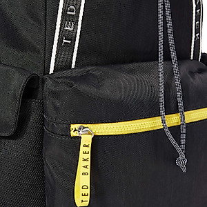 Ted Baker Men's 0 Backpack, Black, One Size