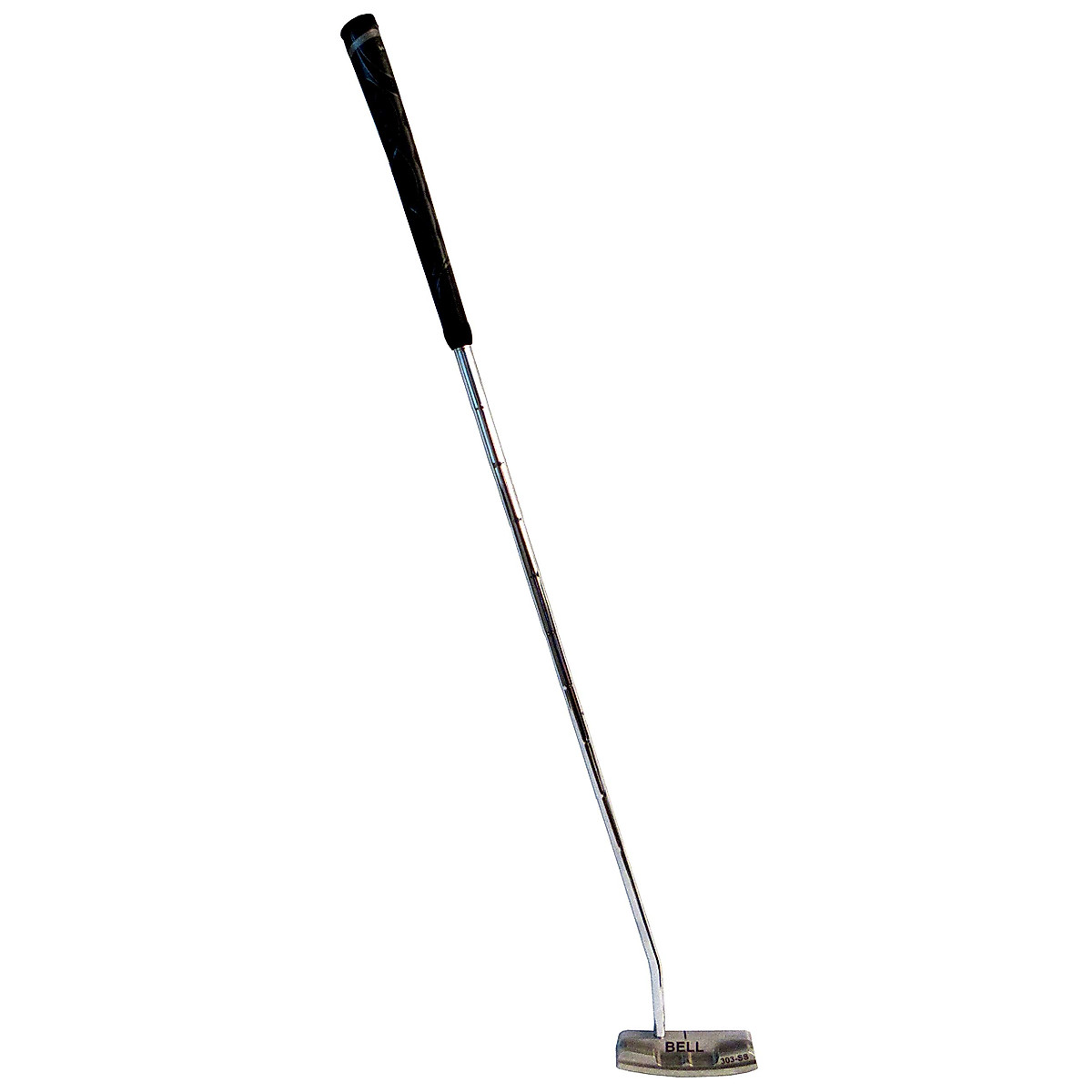 Bell Putters Half Offset Golf Putter 360g Polish Chrome Finish Right-Handed/RH with Winn Jumbo/Oversize Putter Grip and 34" Shaft