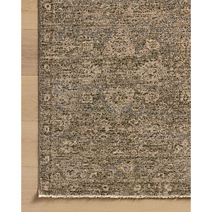 Loloi Magnolia Home by Joanna Gaines Junie Collection JUE-06 Lagoon/Natural 7'-10" x 10'-2", .38" Pile Height, Area Rug