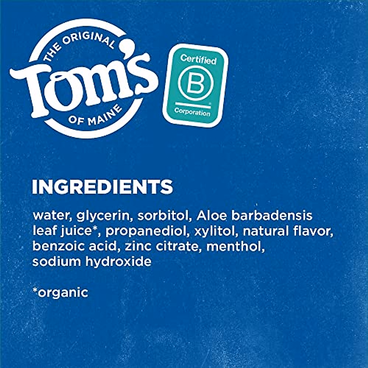 Tom's of Maine Long Lasting Wicked Fresh Mouthwash, Cool Mountain Mint - 16 oz - 2 pk by Tom's of Maine