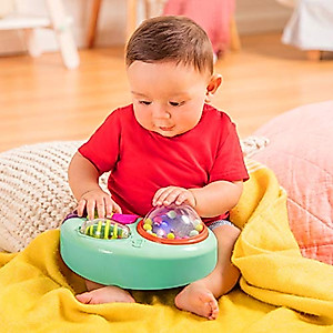 B. Toys – Whirley Pop – Lights & Music Station Baby Toy with Suction Cups – 100% Non-Toxic and BPA-Free