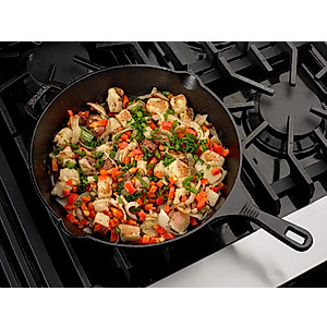 Mercer Culinary Pre-Seasoned Cast Iron Skillet, 12-Inch