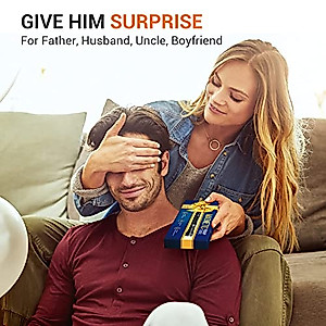 Gifts for Men Dad,Magnet Tool Telescoping Magnetic Pickup Light,22" Extending Magnet Stick Cool Tool Gadget for Men,Unique Birthday Gift for Men HIM,HER,Husband,Grandpa,Stuff for Hard to Reach Place