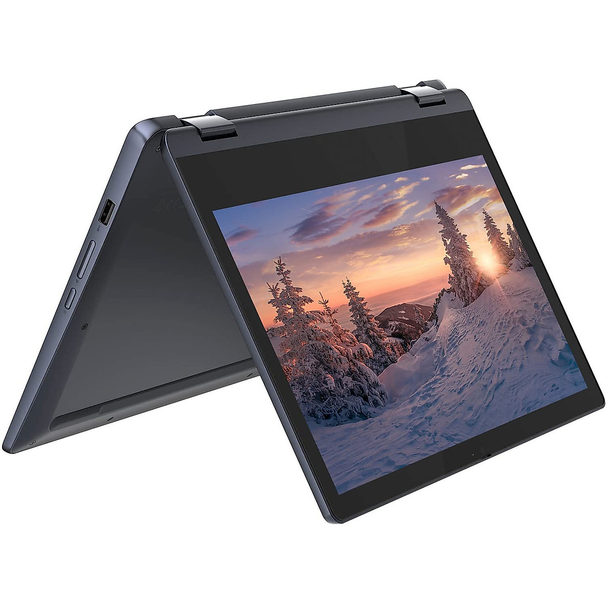 Newest Lenovo Flex 2-in-1 Convertible Chromebook, MediaTek MT8183 8-Core Processor, 11.6" HD IPS Touchscreen, 4GB RAM, 64GB eMMC, Webcam, Wi-Fi 5,Bluetooth, Chrome OS