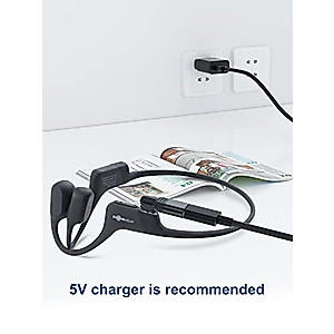 seynli [Twin Pack] USB C Adapter Charger Converter for Aftershokz Headphones Charger, Compatible with Shokz Aeropex, OpenRun, OpenRun Pro, OpenRun Mini, OpenComm, for Aftershokz Charging Cable