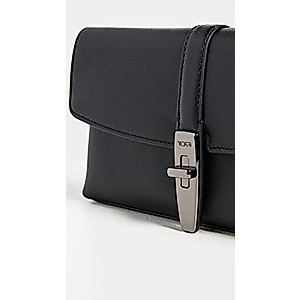 TUMI Women's Lisbon Crossbody Clutch, Black, One Size