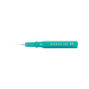 Excelta Mini-Spatula, 2.5" Stainless Steel Tip for Precision Epoxy & Lubricant Application, Professional