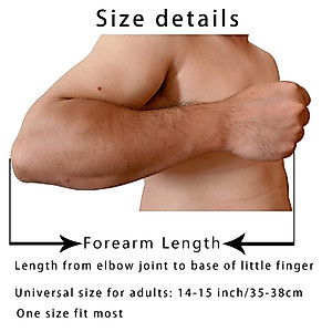 Fotgok Foam Arm Sling with Waist Strap Elbow Brace Support Arm Immobilizer for Shoulder Injury for Women, Green Rose Leopard