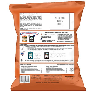 Jonathan Green (10768) Black Beauty Fall Magic Grass Seed - Cool Season Lawn Seed (7 lb)