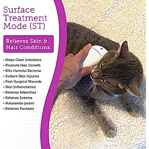 Light Therapy for Dogs and Pets - LED Light Therapy for Pain Relief, Muscle & Joint Pain, Reduce Inflammation, Heal Wounds, & Clear Skin Problems with 2 Therapy Modes.