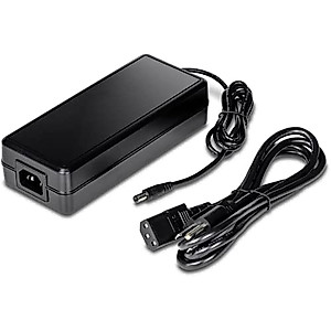 TRENDnet 16-Port Gigabit PoE+ Switch, 16 x Gigabit PoE+ Ports, 120W PoE Budget, Up to 30W Per Port, 1U 19” Rackmount Brackets Included, Fanless, Lifetime Protection, Black, TPE-TG161H